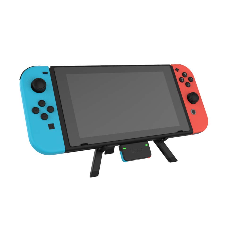 Genki Portable Play Stand for Nintendo Switch/Switch Lite - Foldable & Adjustable Sturdy Metal Stand