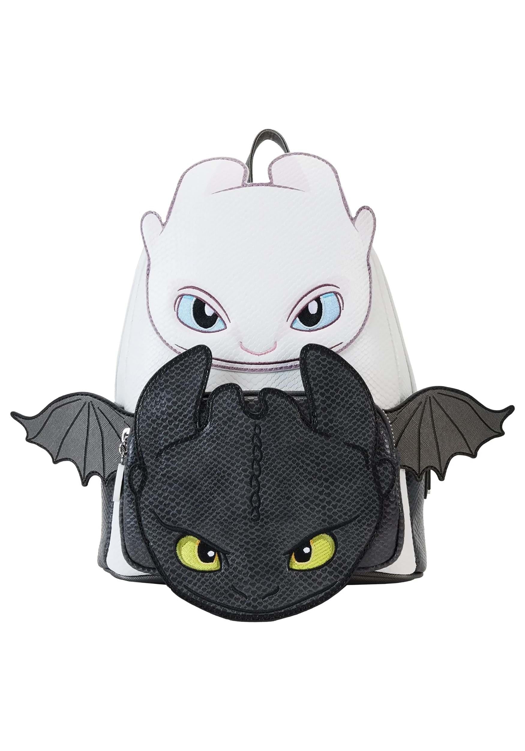 Loungefly How to Train Your Dragon Light and Night Fury Mini Backpack
