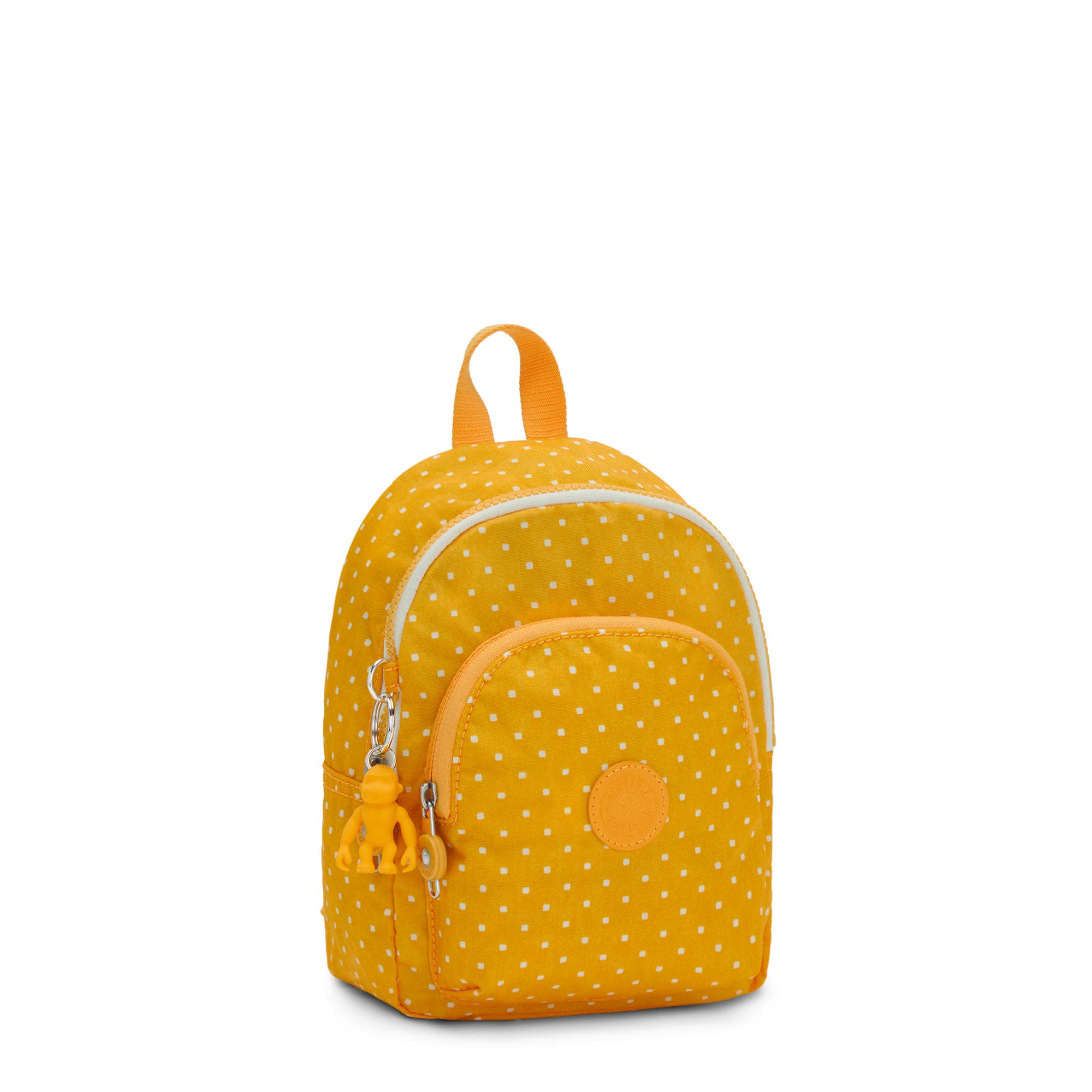 Kipling Curtis Compact Printed Convertible Backpack Soft Dot Yellow