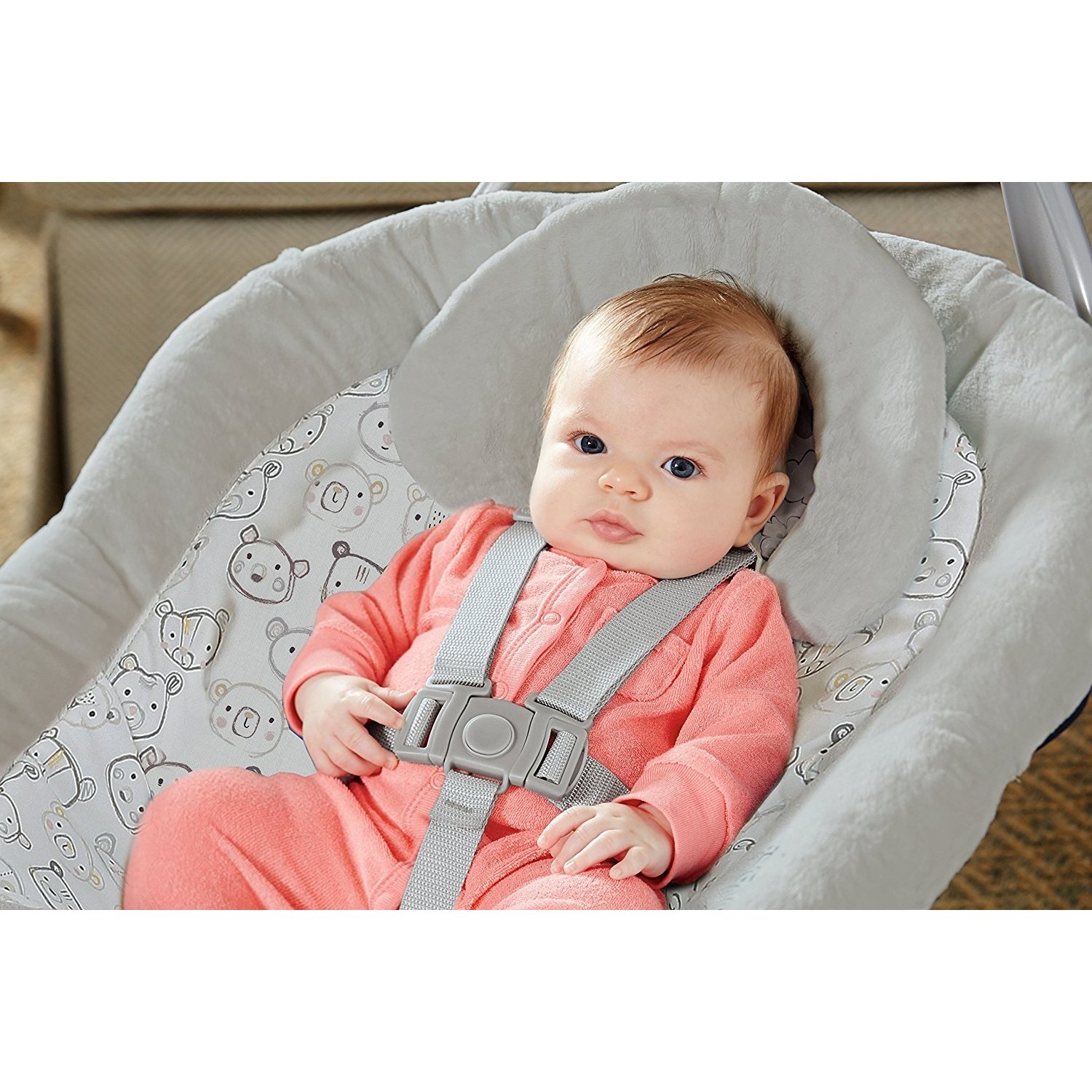 Graco Simple Sway LX Baby Swing, Teddy, 1 Count(Pack of 1)