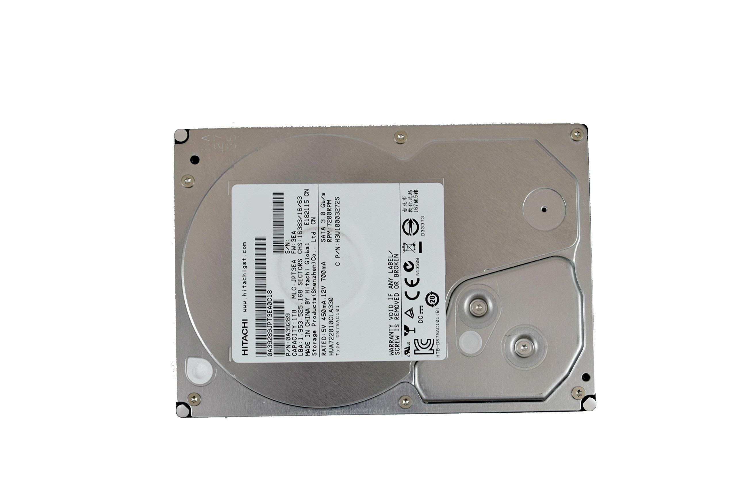 HGST Ultrastar A7K2000 HUA722010CLA330 0A39289 1TB 7,2K RPM SATA 3Gb/s 32MB 3.5" HHD (Renewed)
