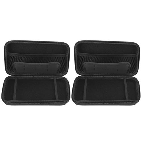 Jopwkuin Resist Impact Protective Bag Internal Double‑Layer Nylon Protective Hard Bag,for Game Player,for Game Storage,for Game Lover(Black)