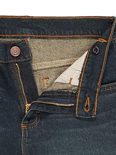 Wrangler Boys' Straight Fit Jean, Dark Night, 8