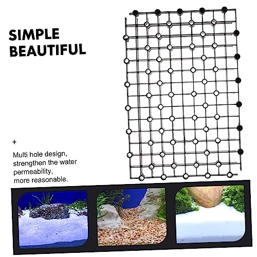 HEALEEP 2pcs Fish Tank Grid Plastic Tank Divider Egg Crate Grid Divider Fish Tank Isolate Board Fish Tank Filters 40 Gallon Plastic Dividers Convenient Gravel Filters Aquarium Filter Grid