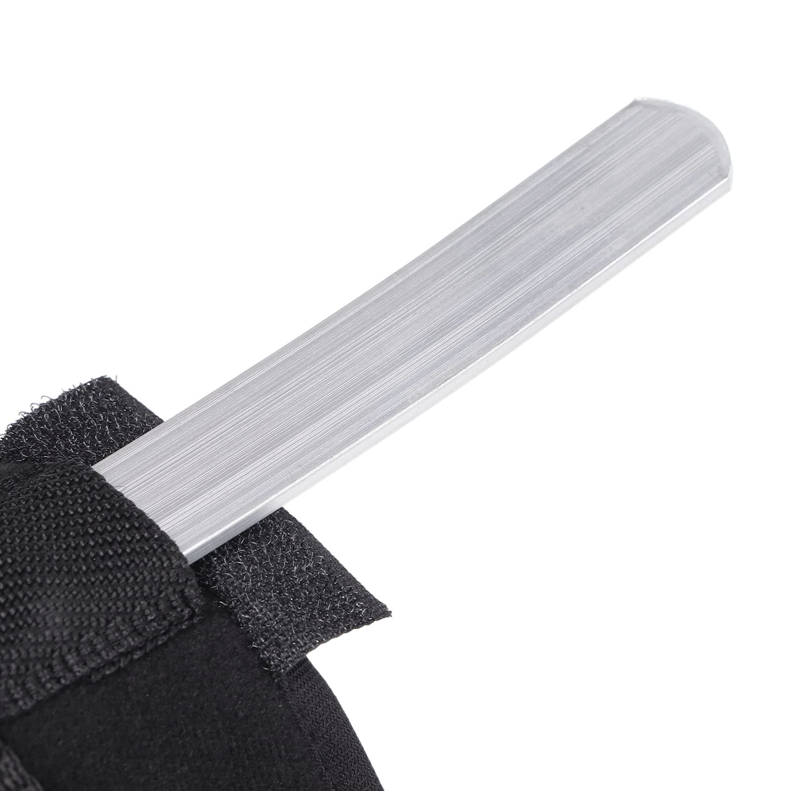 Knee Immobilizer, Breathable Flexible Fabric Strong Comfortable Support Knee Brace Practical Reliable for Postoperative Recovery for Leg Injuries L