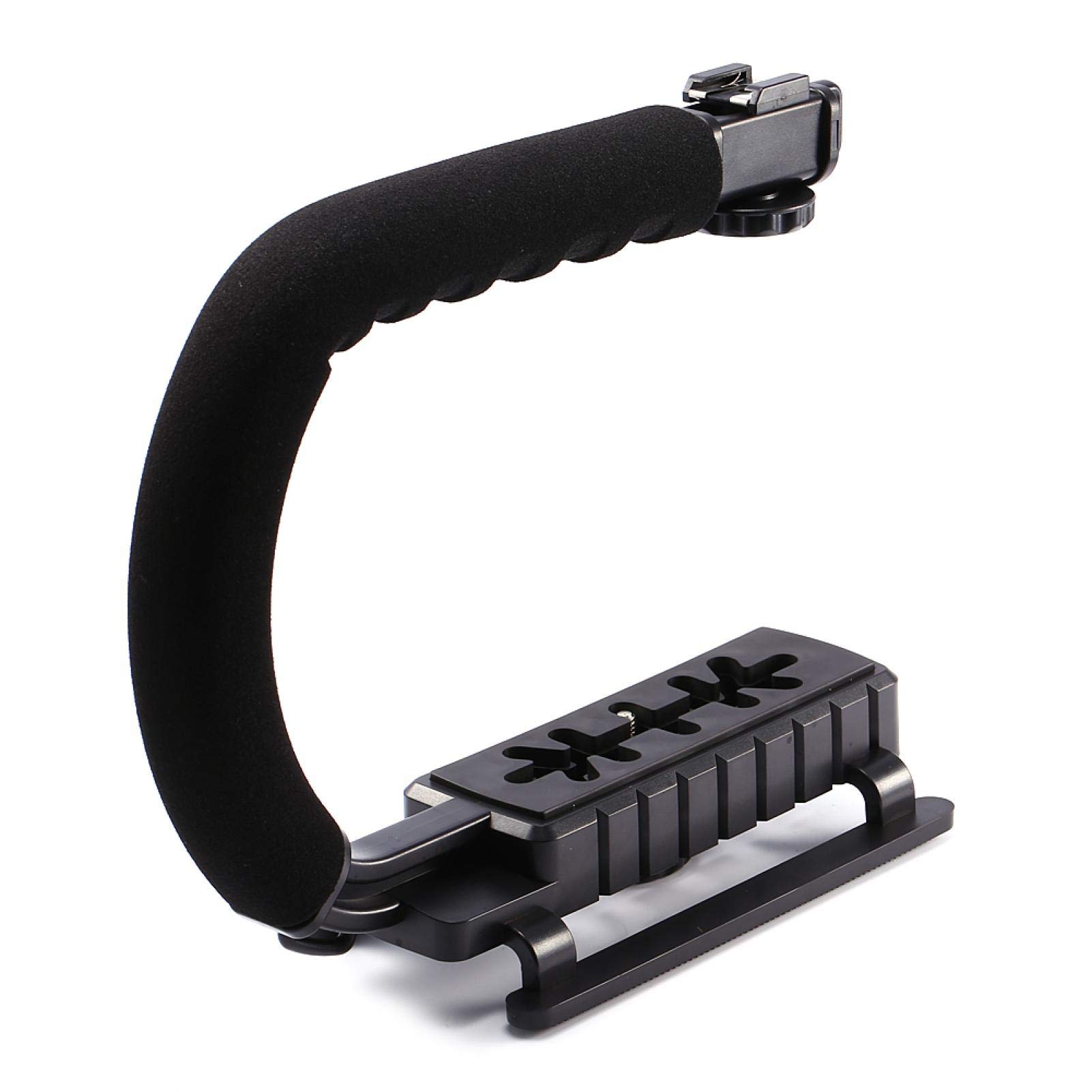 High-Grade ABS Plastic Grip Handle Stabilizer Handle Video Stabilizer Mount,for Action Shots