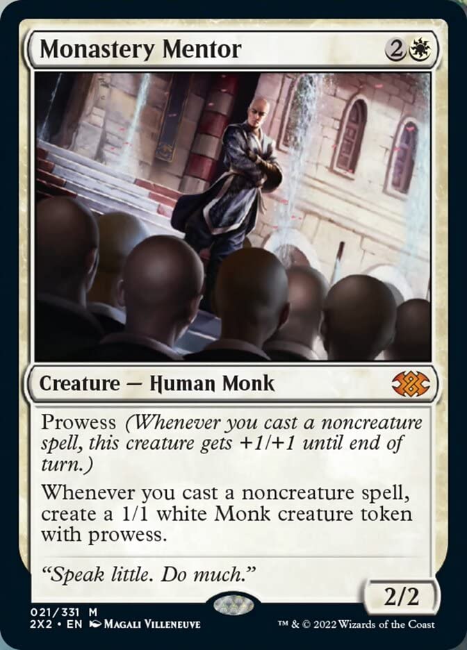 Magic: the Gathering - Monastery Mentor (021) - Double Masters 2022