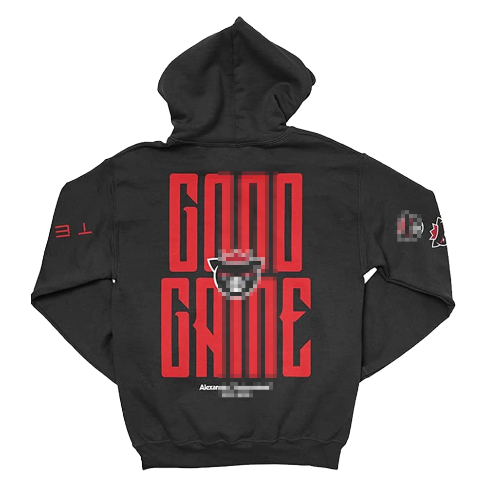 Good Game Hoodies Merch Dream Team SMP MCYT Sweatshirt Men/Women Cosplay Hooded (XXL) Black