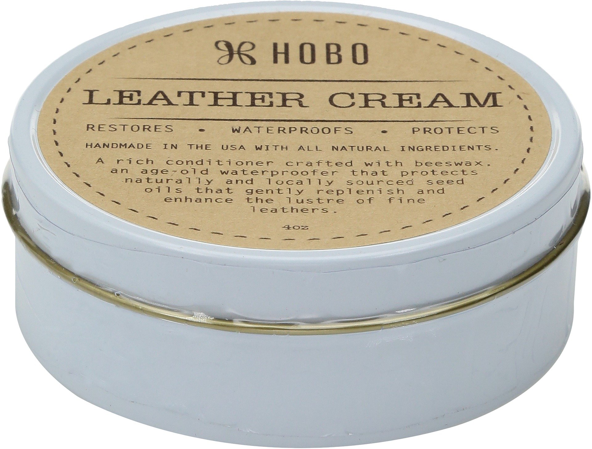 HOBO Leather Cream 4oz. Tin