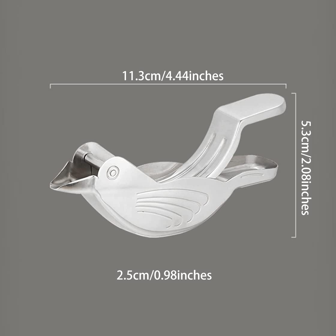 Manual Lemon Juicer, Manual Lemon Slice Squeezer, Portable Fruit Juicer, Bird Shape Hand Juicer for Orange Lemon Lime Pomegranate
