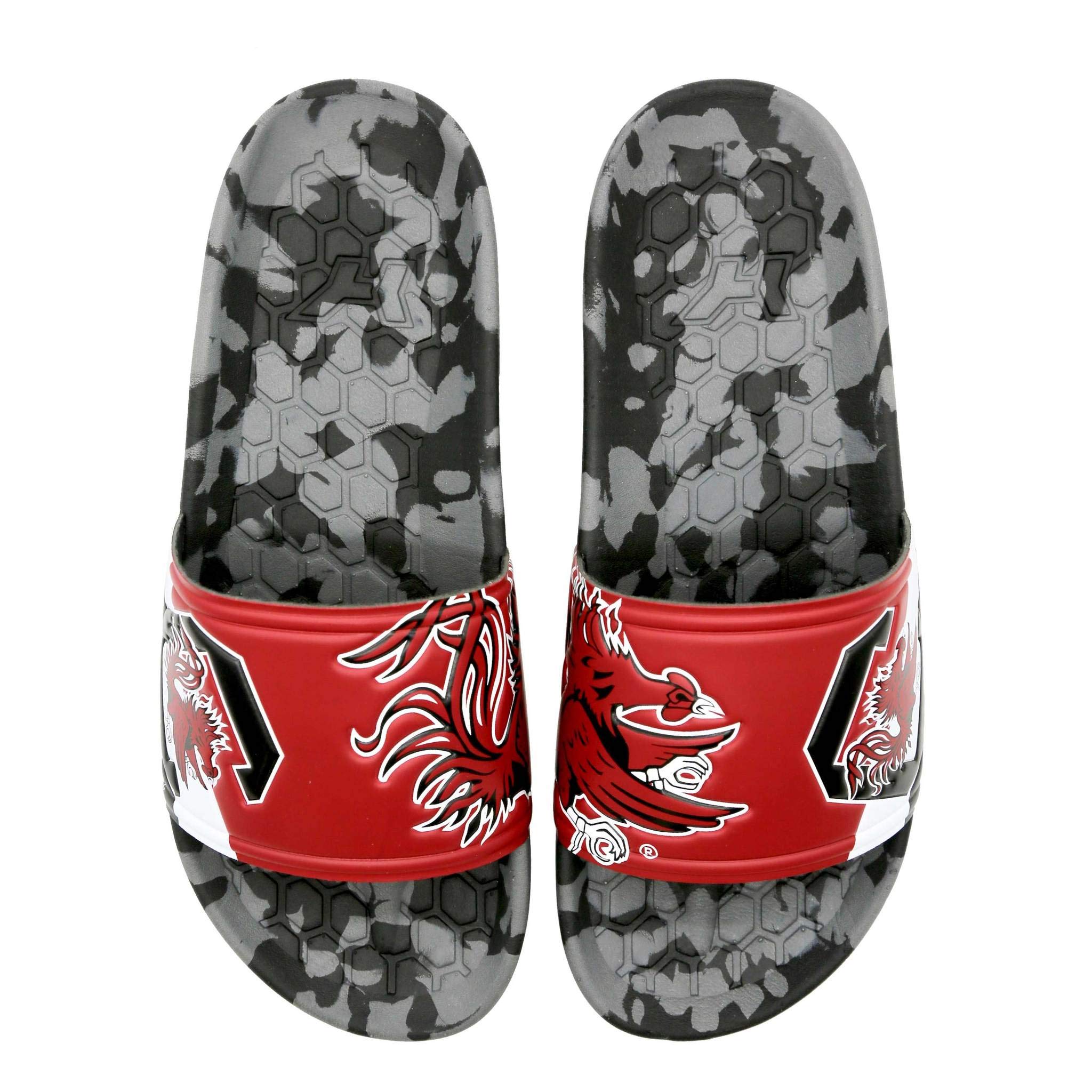 Hype Co University of South Carolina SC Gamecocks Slydr Sports Slide Sandal