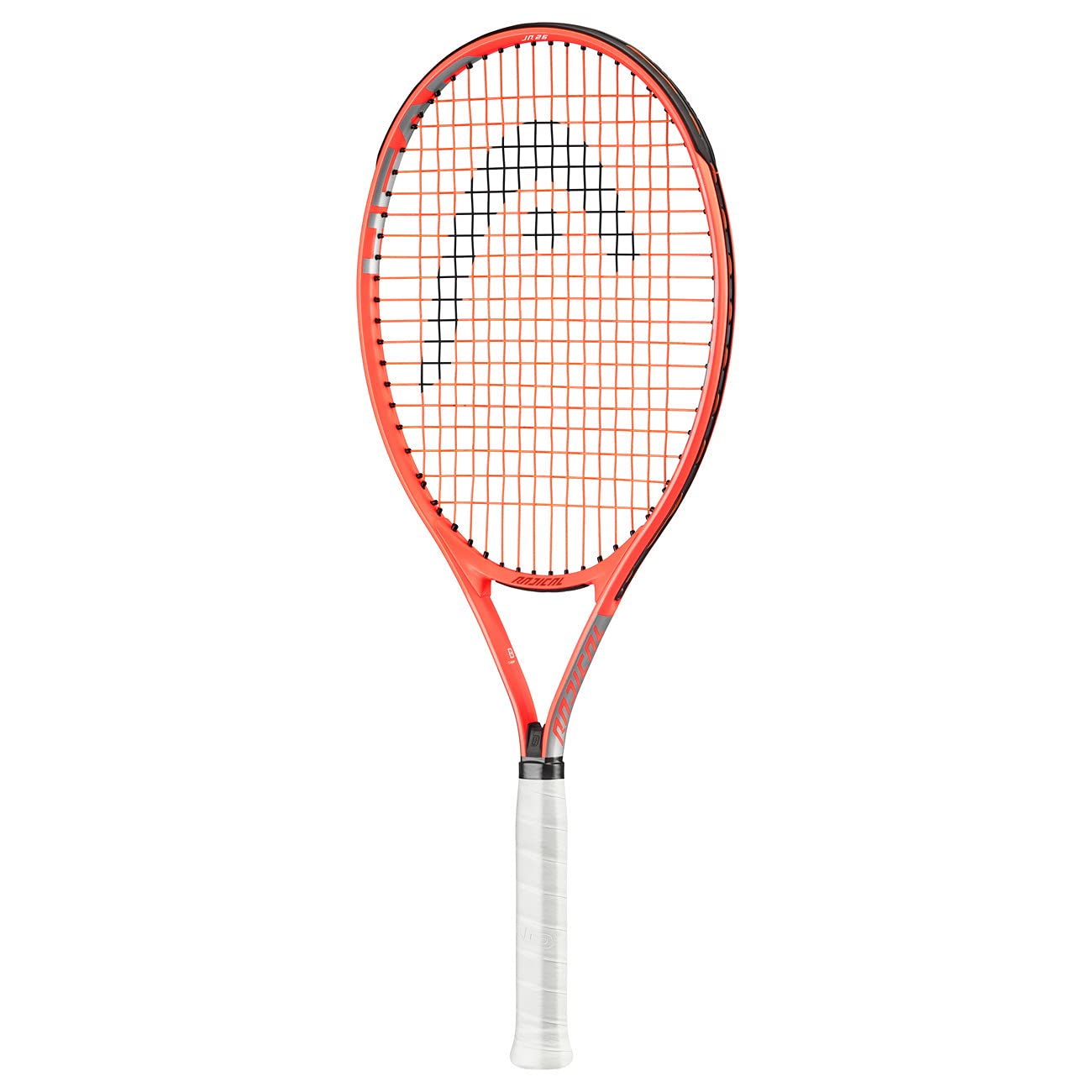 HEAD Radical Jr Tennis Racquet - Beginners Pre-Strung Head Light Balance Kids Racket - 26 Inch, Red