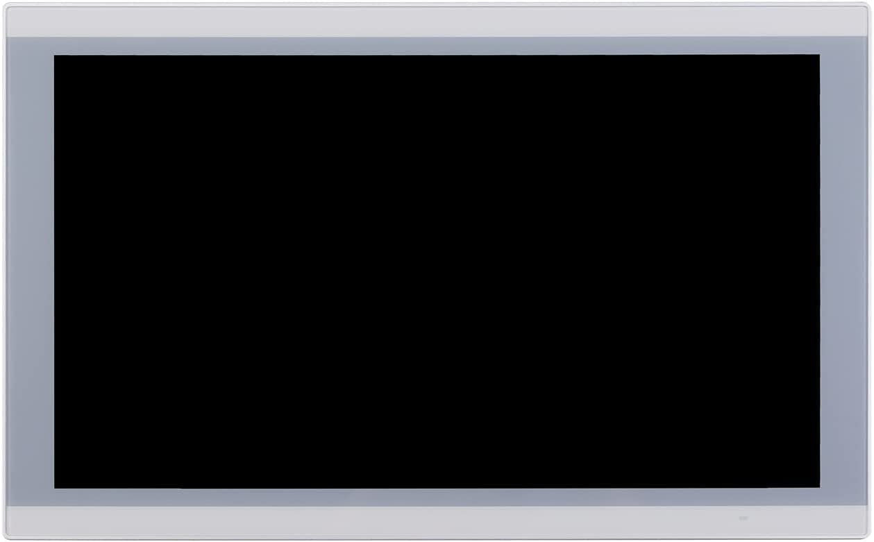 PARTAKER 17 Inch TFT LED Industrial Panel PC, All in One Desktop Computer, High Temperature 5-Wire Resistive Touch Screen,Intel J1900, Fanless VGA LAN RS232 COM, 4GB Ram 64GB SSD