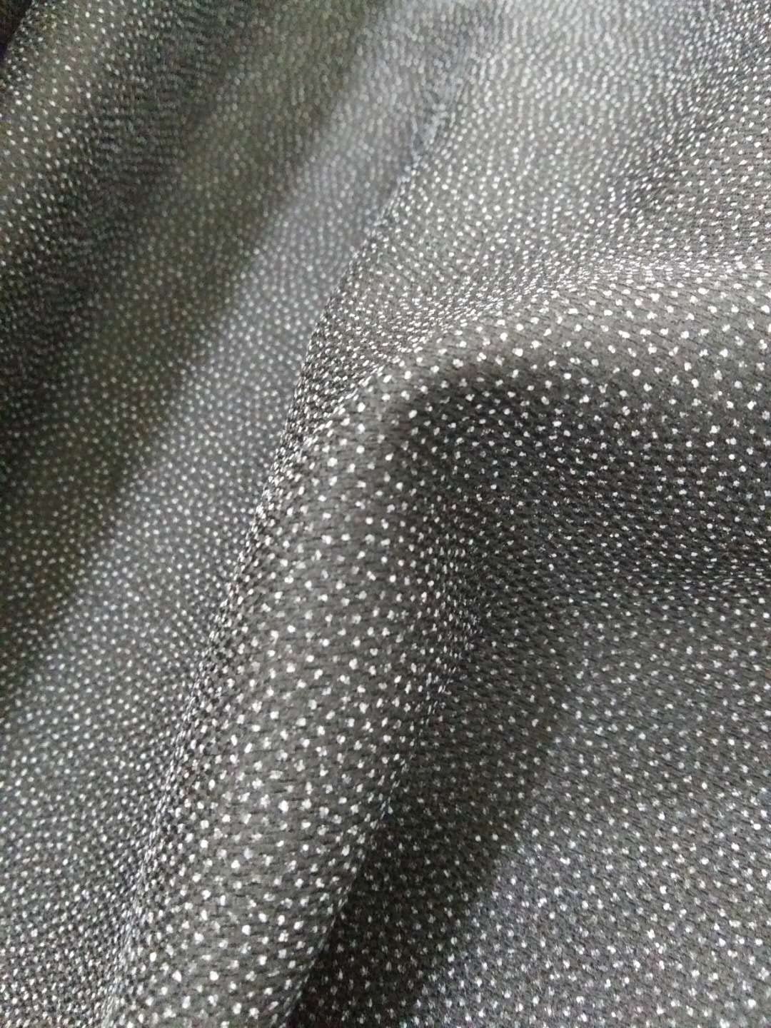 Fusible Interfacing, Medium Weight,10 yards, Black, 60'' Wide, Woven, Iron On, Interfacing for Fashion Design, All Purpose
