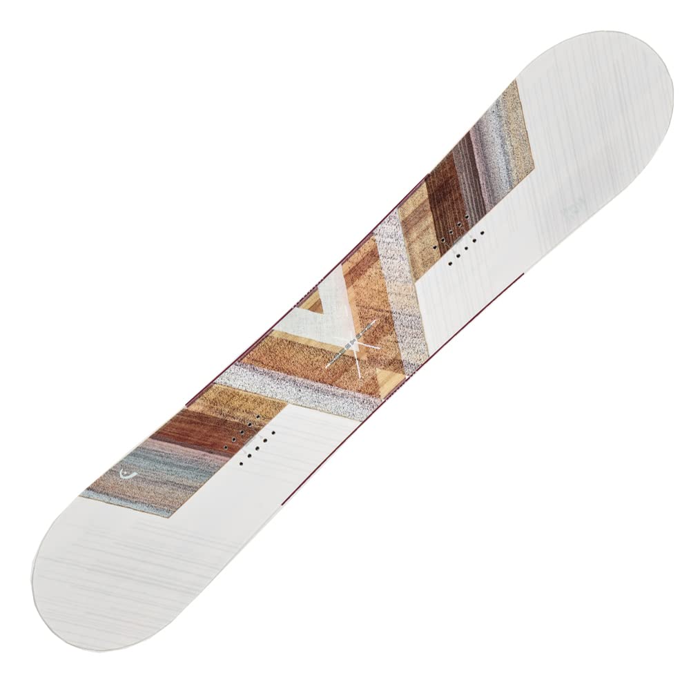 HEAD Womens Fountain Beginner-Level All-Mountain Average Weight Classic Freeride Snowboard
