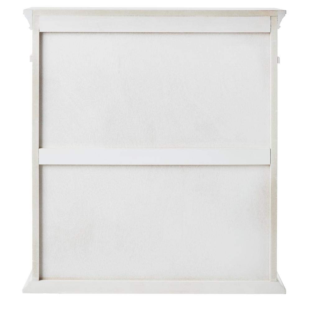 Home Decorators Collection Cailla 26 in. W x 28 in. H Wall Cabinet in White Wash