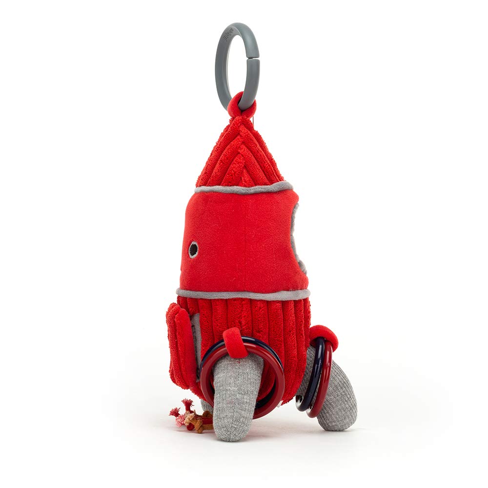 Jellycat Cosmopop Rocket Baby Stroller or Car Seat Activity Toy