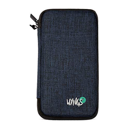 WYNGS Protective Case for TI 84 Plus/TI 83 Plus/Casio FX-9860GII / Casio FX-9750 GIII/Casio PRIZM FX-CG 50 Graphing Calculator in Blue