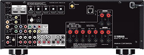Yamaha TSR-7810 7.2-Channel 4K Ultra HD Network AV Receiver; 7.2-channel Surround Sound with Dolby Atmos and DTS:X; Fully Loaded with Compatible Wi-Fi, Bluetooth, AirPlay and Spotify Connect