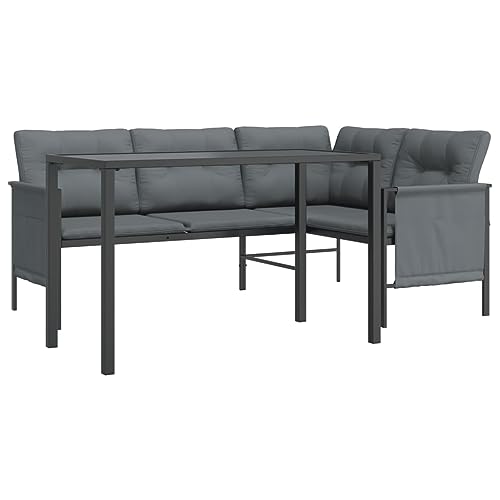 WFAUIBR Dining Set 2 Piece Patio ,Classic Sofa Set,Segmented Sofa Set,for Deck, Pool Side, Bedroom, Living Room, Coffee Shop,Porch Garden,66.1" x 45.7" x 25.6"