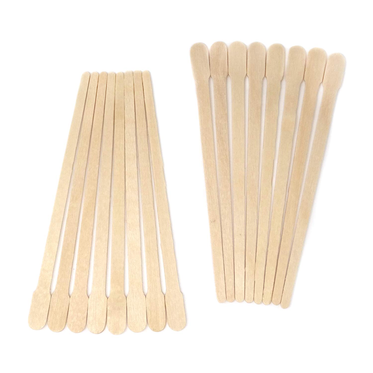 Honbay 400PCS Wood Wax Spatulas Applicator Sticks for Hair Eyebrow Removal