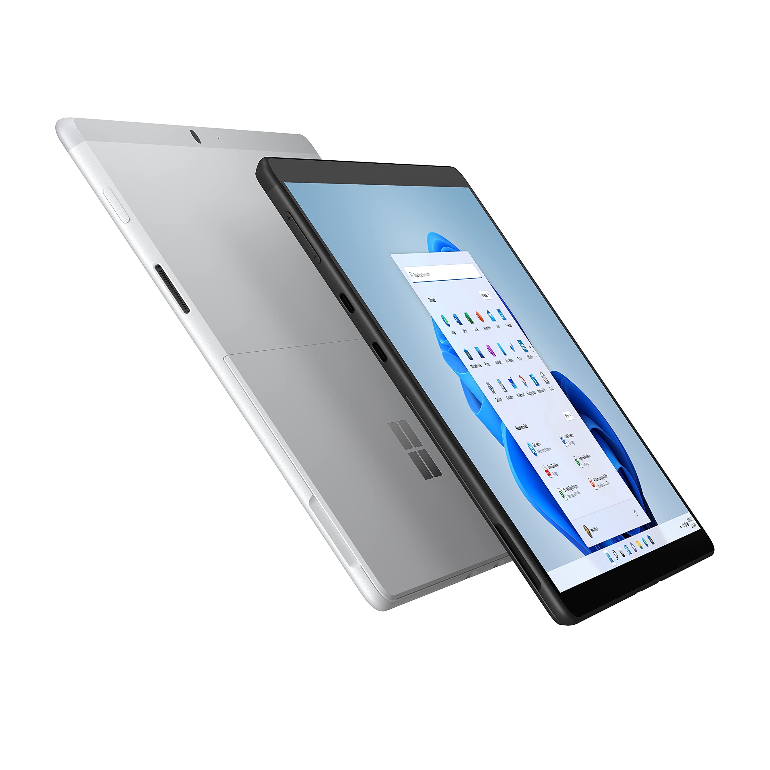 Microsoft Surface Pro X - 13" Touchscreen - Microsoft SQ 2 - 16GB Memory - 256GB SSD - Device Only - Platinum (Latest Model) (Renewed)