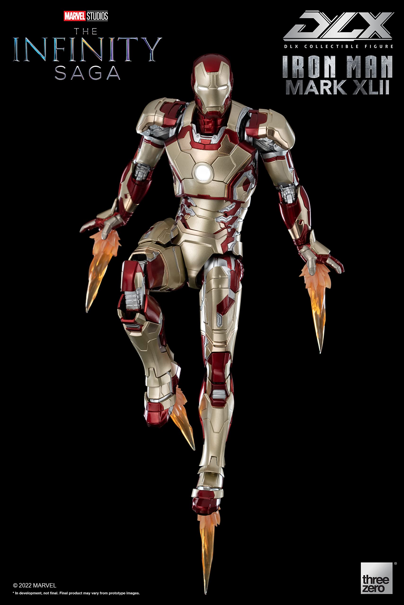 Marvel Infinity Saga: Iron Man Mark 42 1:12 Scale DLX Action Figure