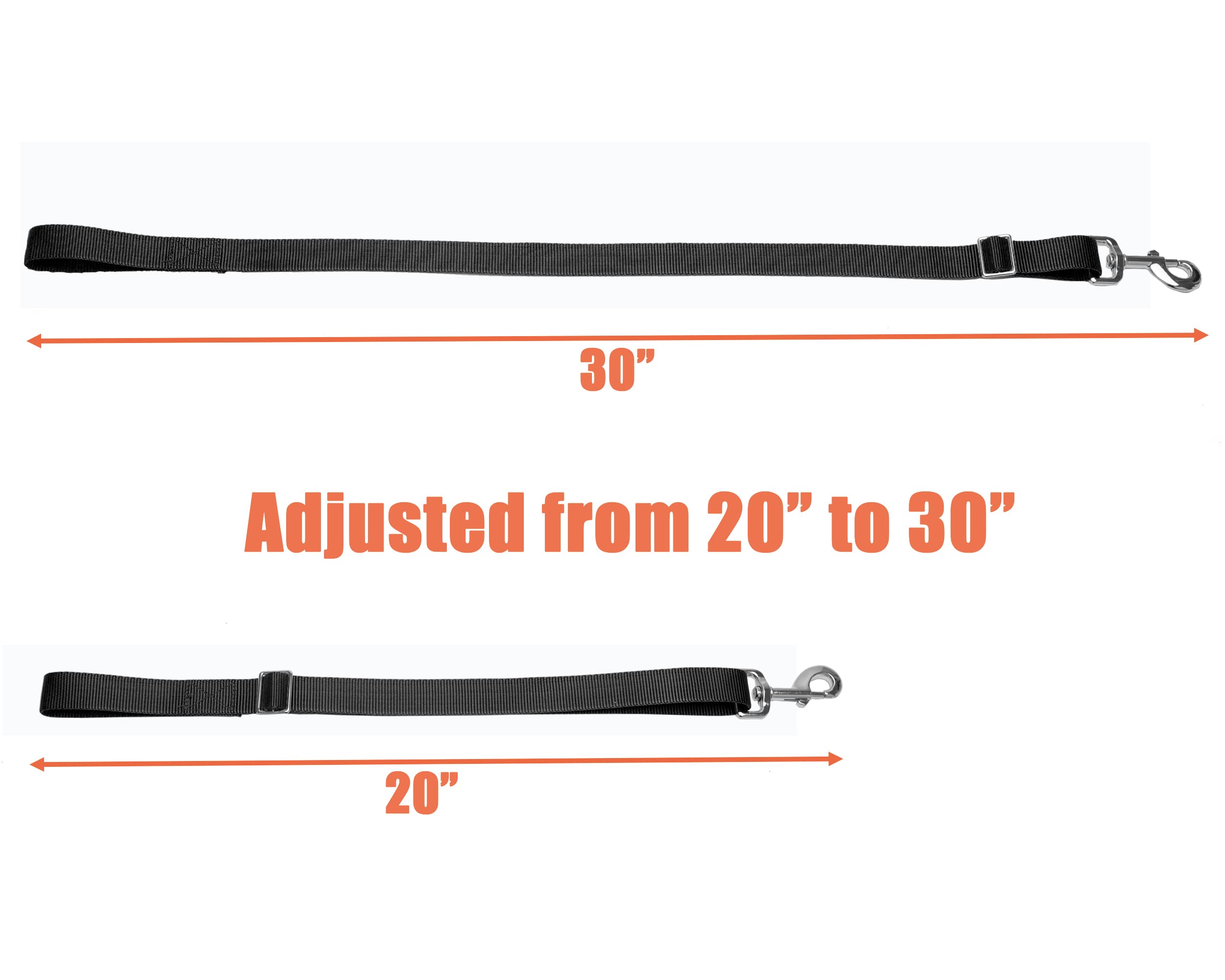 Loaged Adjustable Nylon Bucket Strap (5 Pack)- for Hay Nets, Water Buckets, Hanging Strap,Horse Outdoor Feeders,Heavy Duty Horse Water Feed, 30"