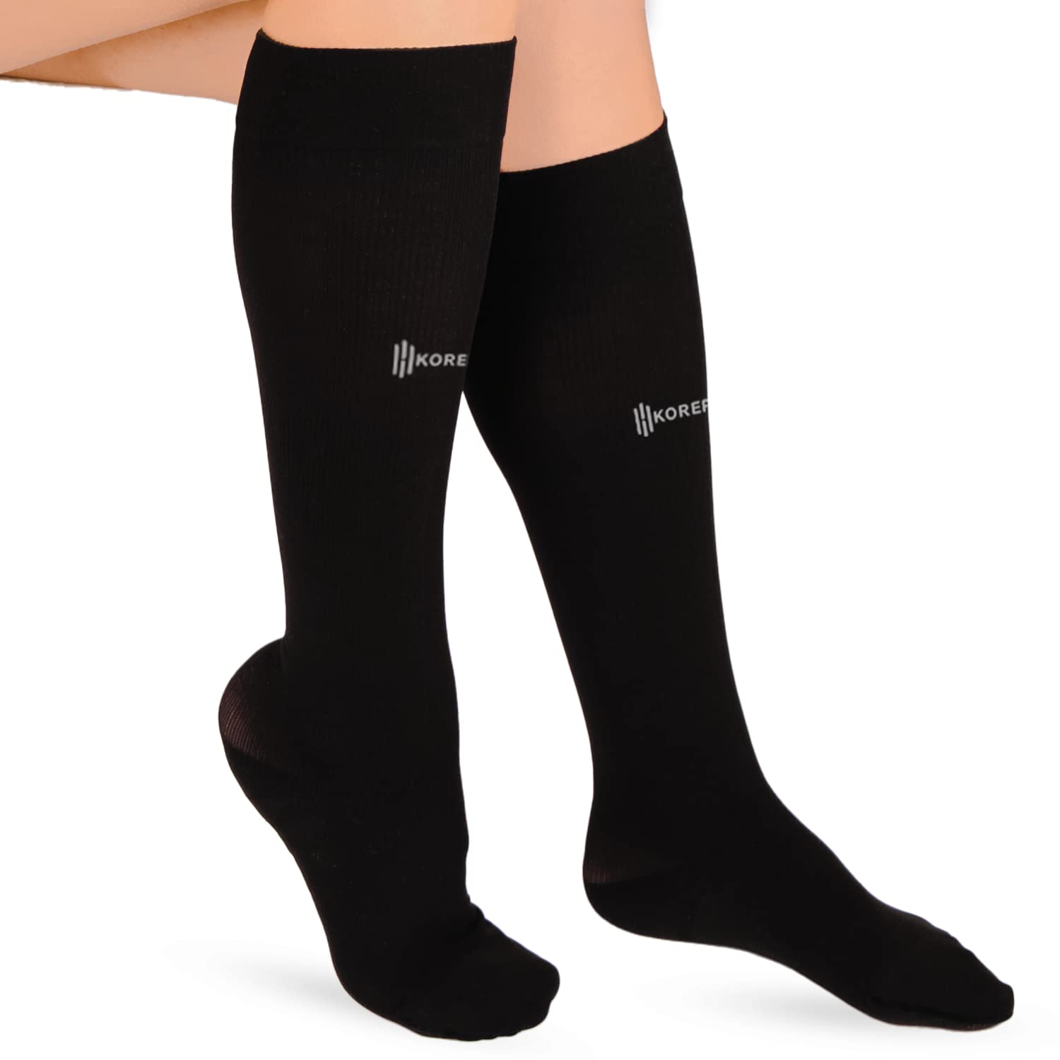KorePression Compression Socks - (S/M Size) 20-30 mmHg Compression Socks for Women and Men | Women and Mens Compression Socks Relieve Pain & Swelling | Compression Socks for Nurses and Athletes