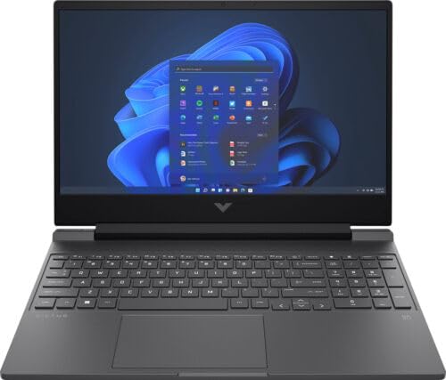 HP Victus 15.6" Full HD 144Hz Gaming Laptop | AMD Ryzen 5 7535HS | NVIDIA GeForce RTX 2050 | 32GB RAM DDR5| 2TB PCIe SSD | Backlit | Windows 11 Home | Bundle with 64GB USB Flash Drive, Mica Silver
