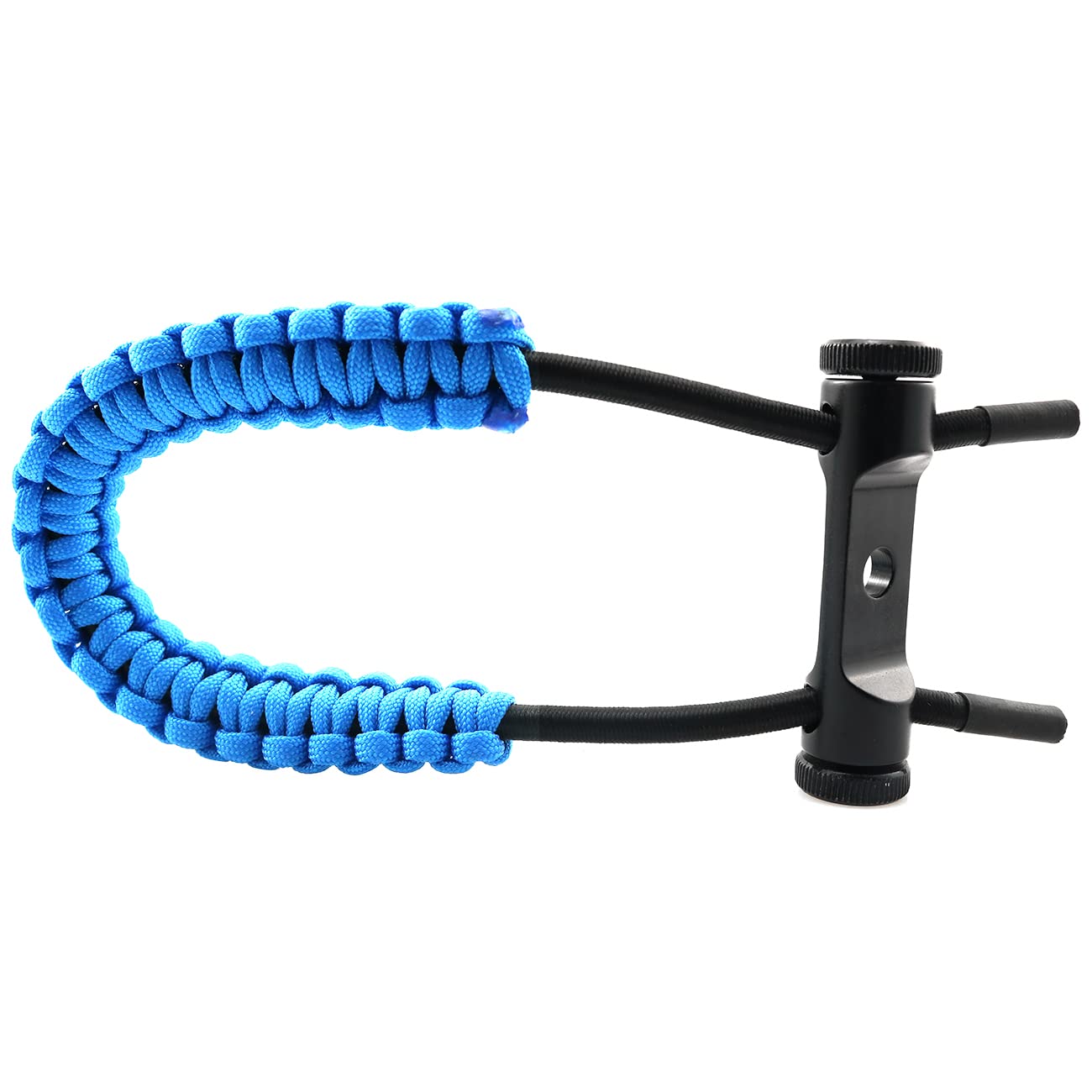 LQ Industrial Archery Wrist Sling 19x8cm Reverse Straight Bow Wrist Strap for Compound Bow Hunting Target Shooting Accessories, Blue