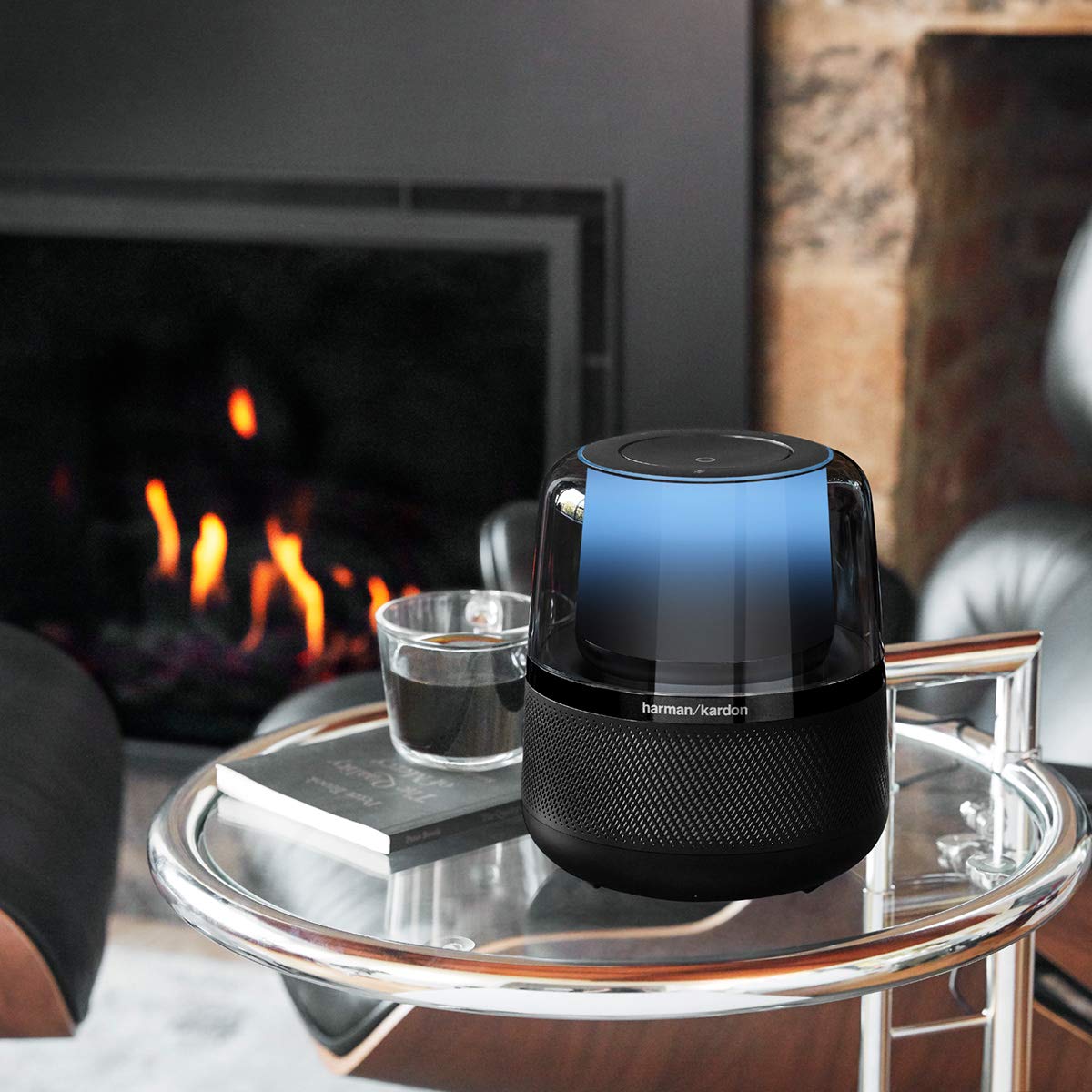 Harman Kardon Allure Portable Portable Alexa Voice Activated Speaker,Black