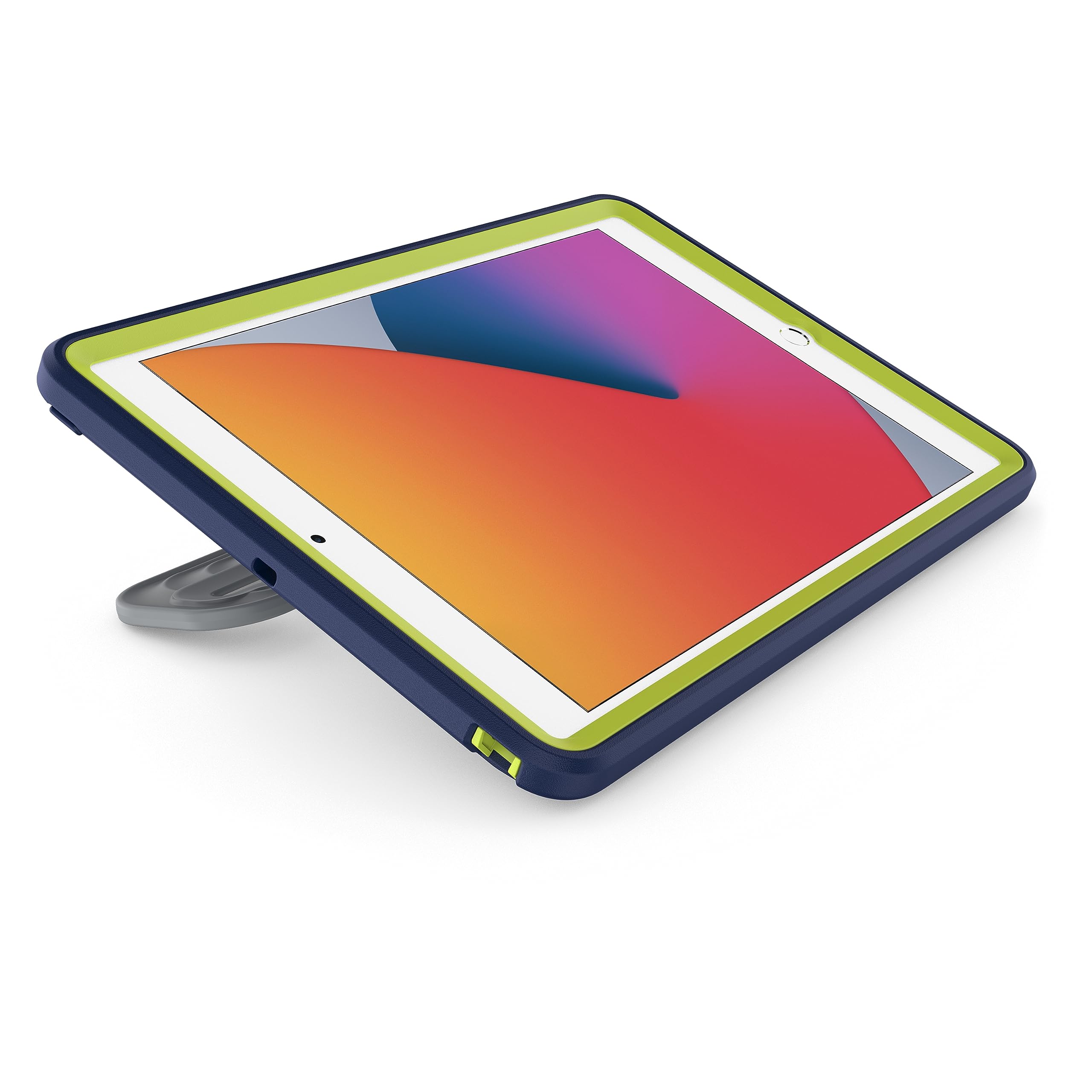 OtterBox - Kids iPad Case for 7th & 8th Gen (ONLY) - Protective Tablet Case with EasyGrab for Kids, Durable & Rugged Protection (Brave Blue)