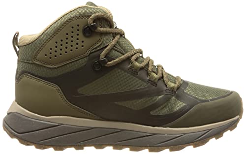 Jack Wolfskin Men's Terraventure Texapore Mid M Hiking Shoe, Brown/Beige, 11