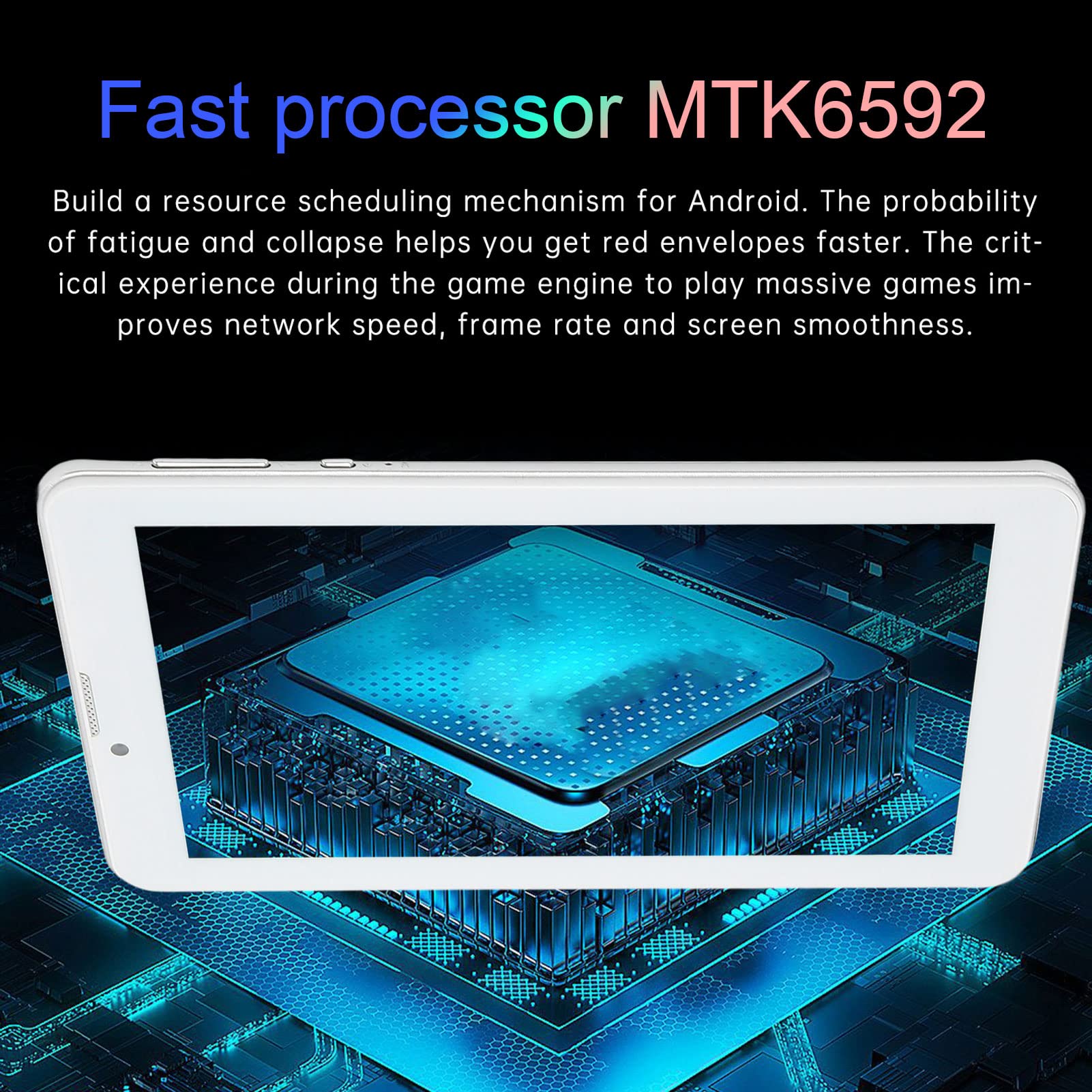 Honio Office Tablet, US Plug 100‑240V Tablet PC 5G WiFi Octa (US Plug)