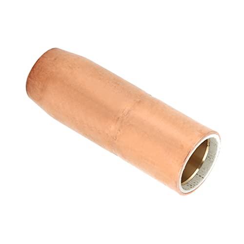 JUSTHENGGUANG 5Pcs Welding Nozzle Copper Nozzle Inert Gas Protection Welding Gun Accessories Fit for Miller M25/M40 Welding Nozzle Torch Nozzle