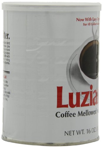 Luzianne Premium Blend Ground Coffee & Chicory, 16 Ounce Canister (Pack of 3)