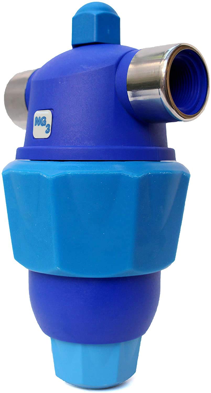 Hardless NG3 Whole House Water Filter and Water Conditioner - Advanced Water Softener Alternative - Salt Free, Reduces Limescale and Sediment, an Easy to Install and Maintain Compact Water Filter