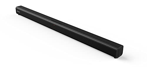 Hisense HS205 2.0ch Sound Bar, 60W, Roku TV ready, Enhance TV enjoyment, Bluetooth, HDMI ARC/Optical/AUX/USB, 3 EQ Modes, Black