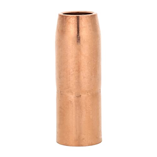 JUSTHENGGUANG 5Pcs Welding Nozzle Copper Nozzle Inert Gas Protection Welding Gun Accessories Fit for Miller M25/M40 Welding Nozzle Torch Nozzle