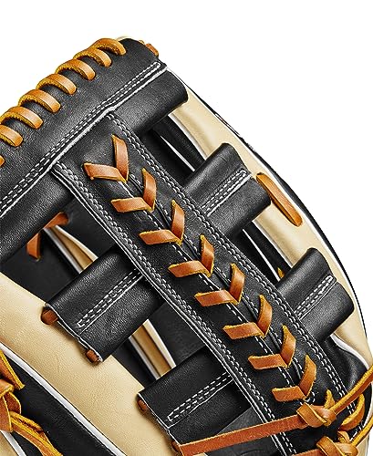 Wilson 2024 A2K 1810 12.75β Outfield Baseball Glove - Left Hand Throw, Blonde/Black/Saddle Tan