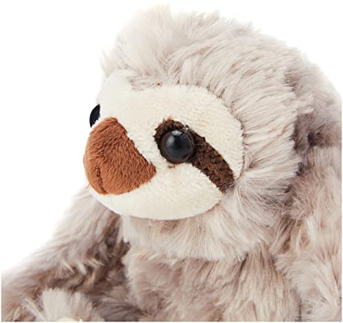 WILD REPUBLIC Pocketkins Sloth Stuffed Animal, Five Inches, Gift for Kids, Plush Toy, Fill is Spun Recycled Water Bottles, 5 inches, Model Number: 21193