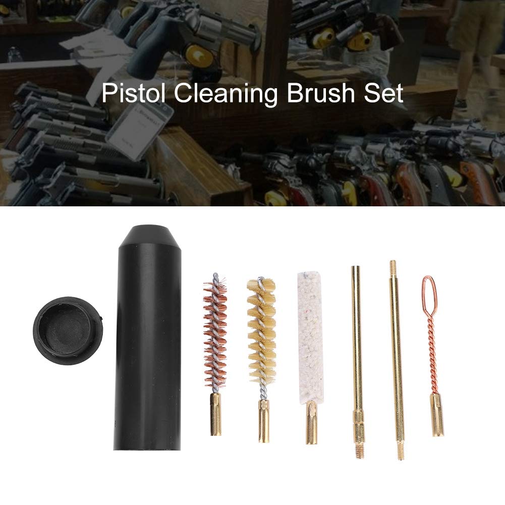 Jadeshay Cleaner Brush Tools Set for Cal.38/357/9mm Gun Cleaning Kit