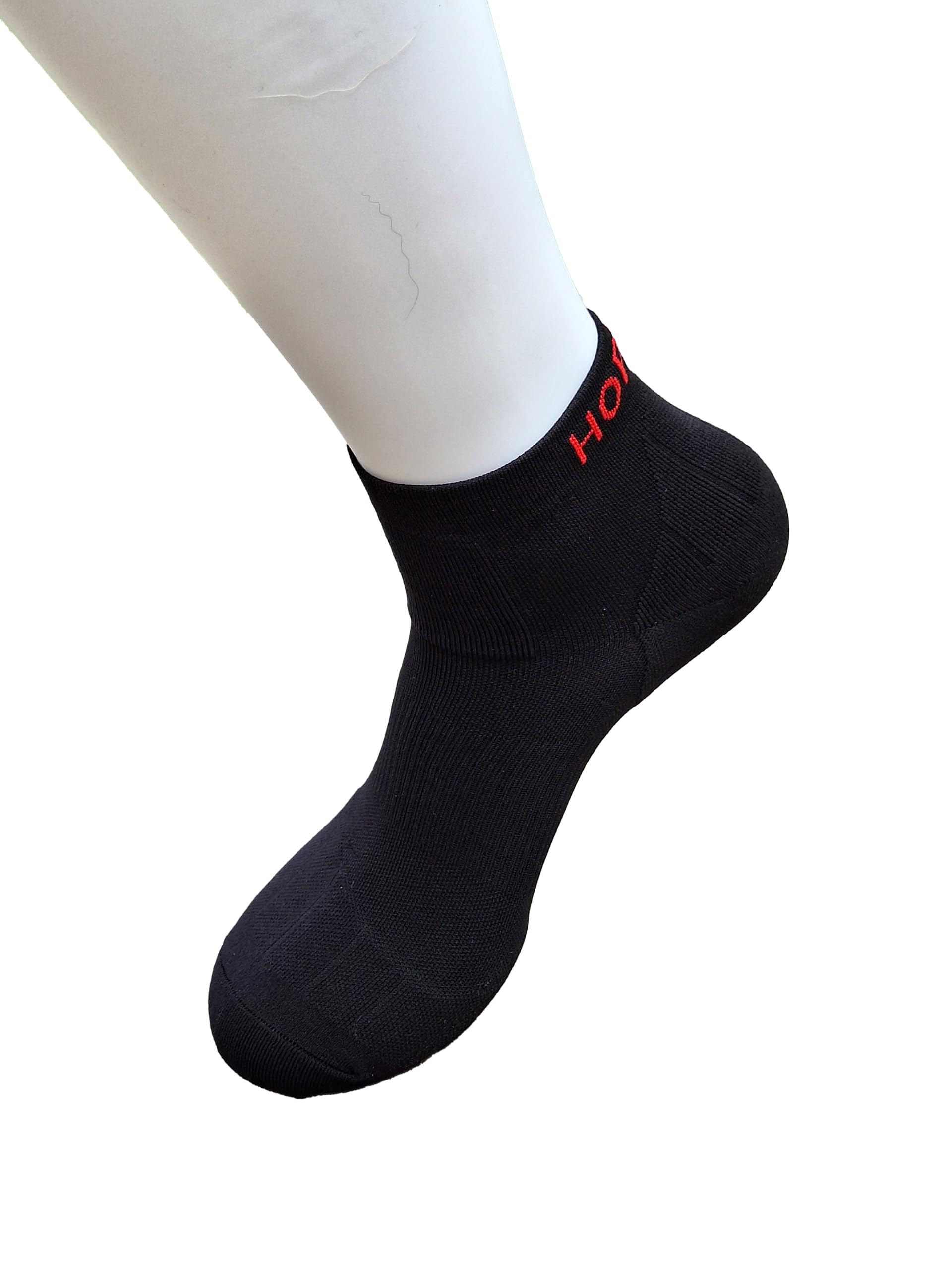 Hoplite Trail Running Compression Socks for Men and Women, ankle-length, 2 pair multi-pack, great for running, cycling, hiking, and OCR (Large)