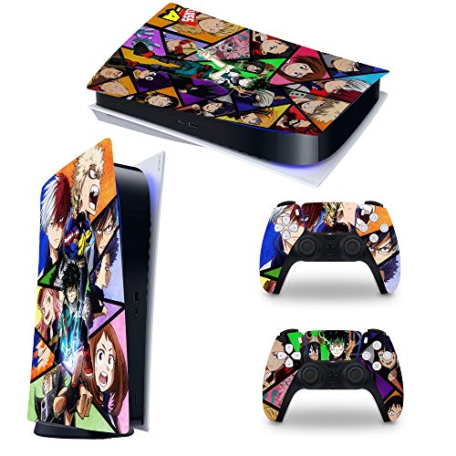 Hero University PS5 Digital Edition Console and Controller Skin Set - Playstation 5 Digital Edition Vinyl