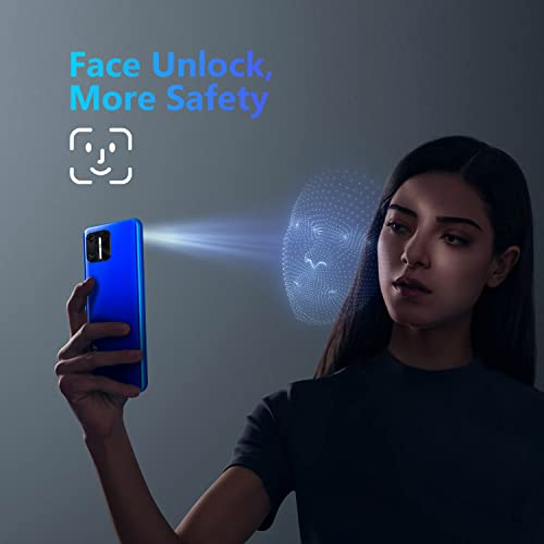 Xgody X13 Unlocked Smartphone, 6.1 Inch 2022 4G Dual SIM and Dual 5MP Camera Cheap Cell Phone, Android 9.0 OS Phones, 3000mAh Massive Battery, Face Recognition (Blue)