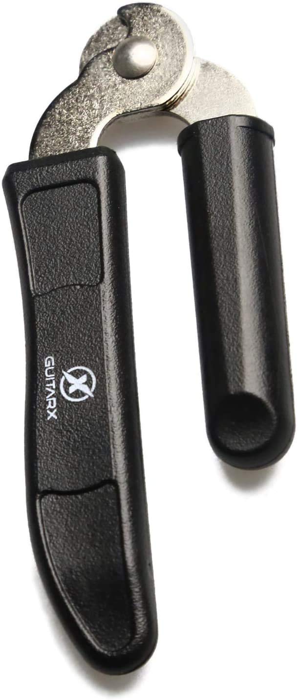 GUITARX X101 - Guitar String Winder and Cutter Set - Guitar Peg Winder For Easy n Quick String Changes - #1 String Winder for Acoustic Guitar, Electric Guitar, Banjo, Mandolin, Ukulele - Random Colors