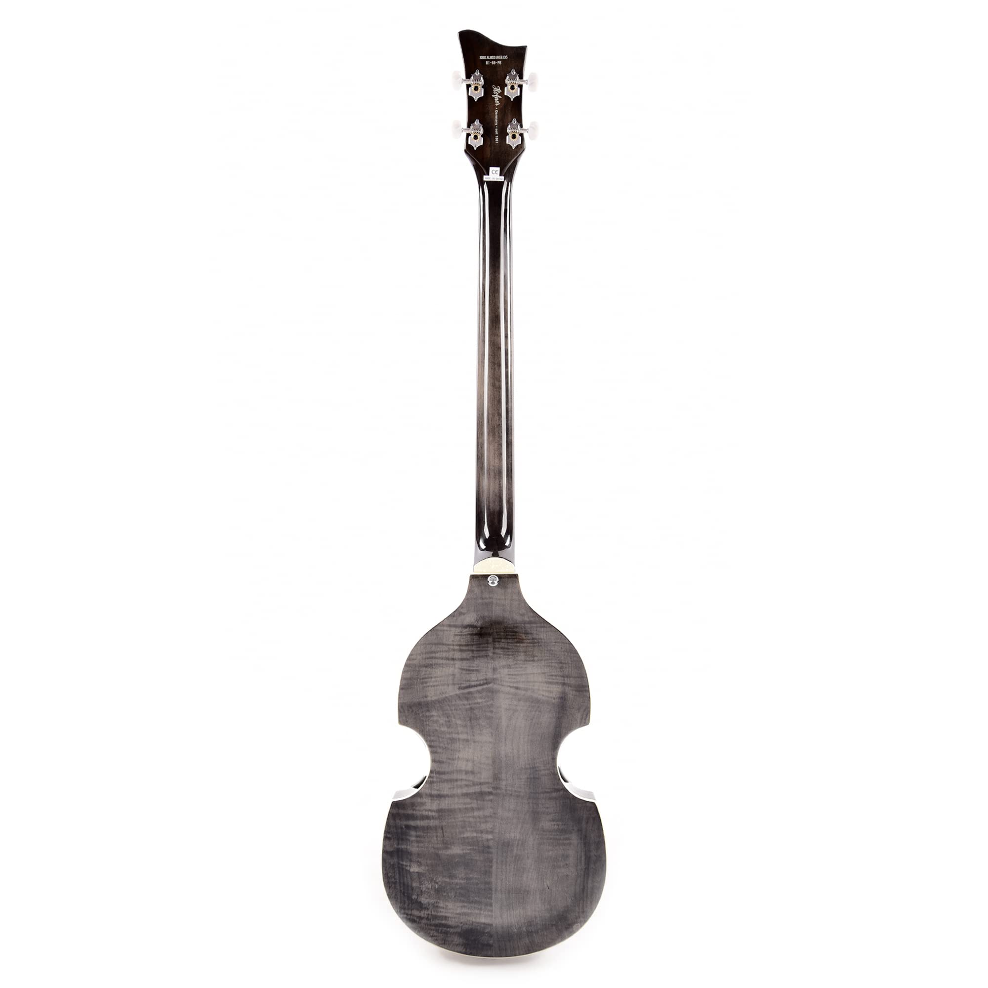 Hofner HI-BB-PE-TBK Ignition Pro Violin Bass, Transparent Black