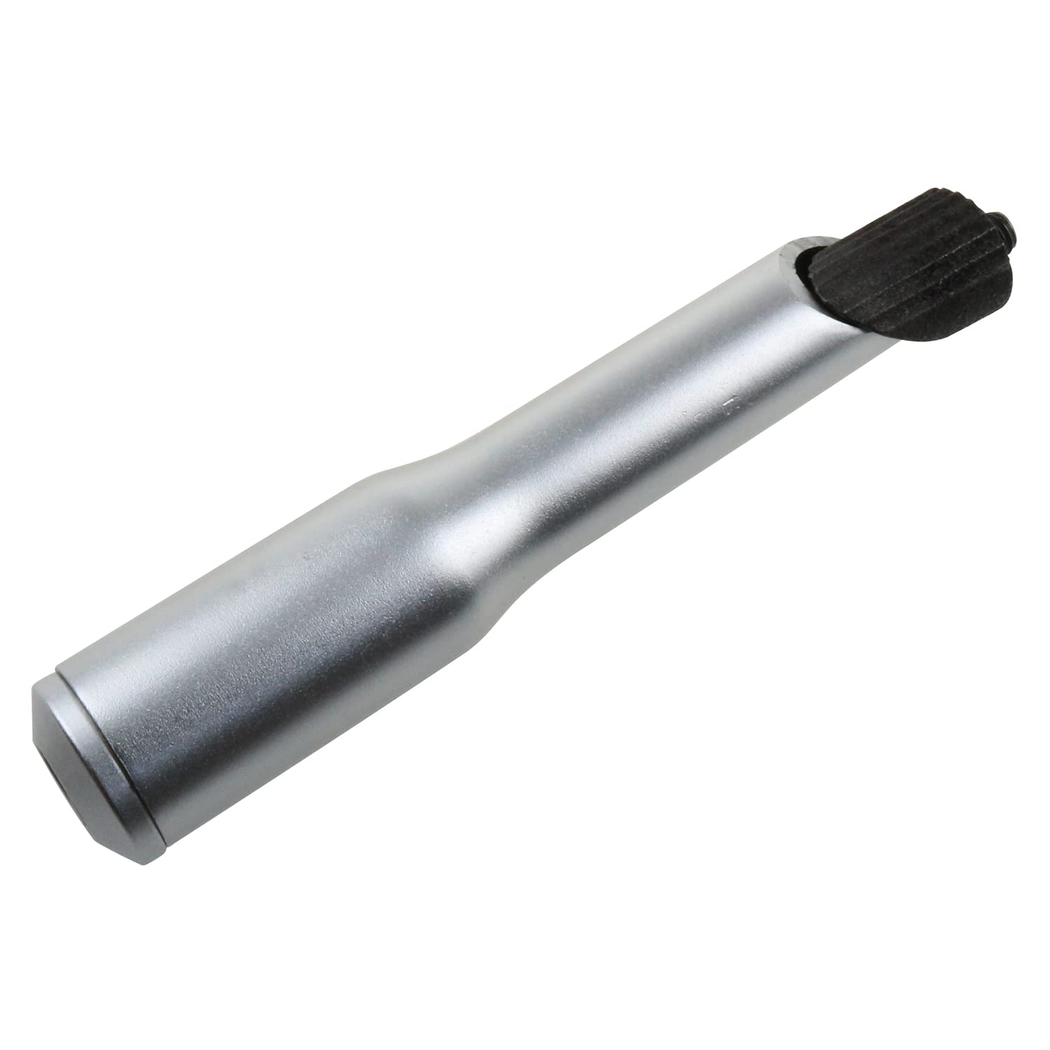 LUORNG Bike Fork Stem Extender 22.2mm Silver Aluminum Alloy Road Mountain Bike Bicycle Stem Riser Adapter for 1-1/8 Threadless Steerer Tubes