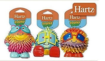 HARTZ Frisky Frolic Latex Squeakable Dog Toy - Set of Three
